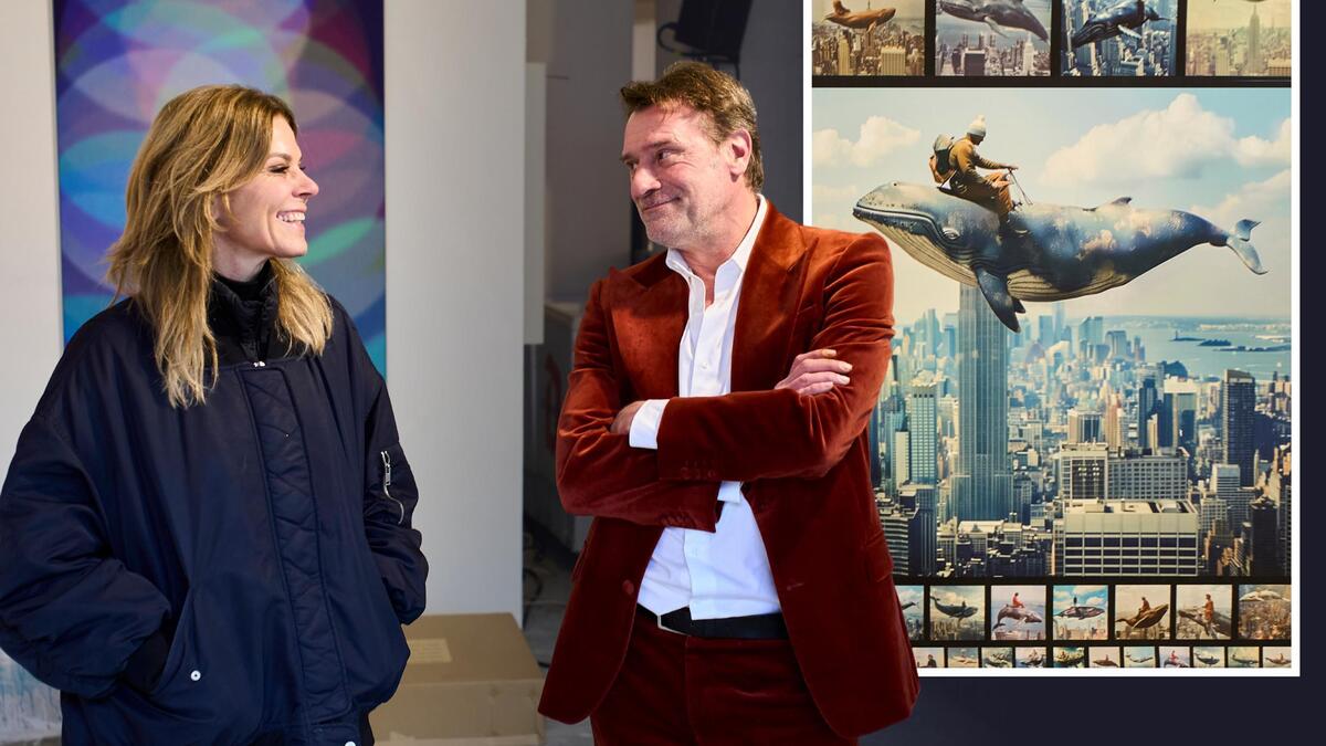 Daan Stuyven exposeert met partner Nathalie Deckx in Antwerpse binnenstad: “Via AI kan iedereen ...